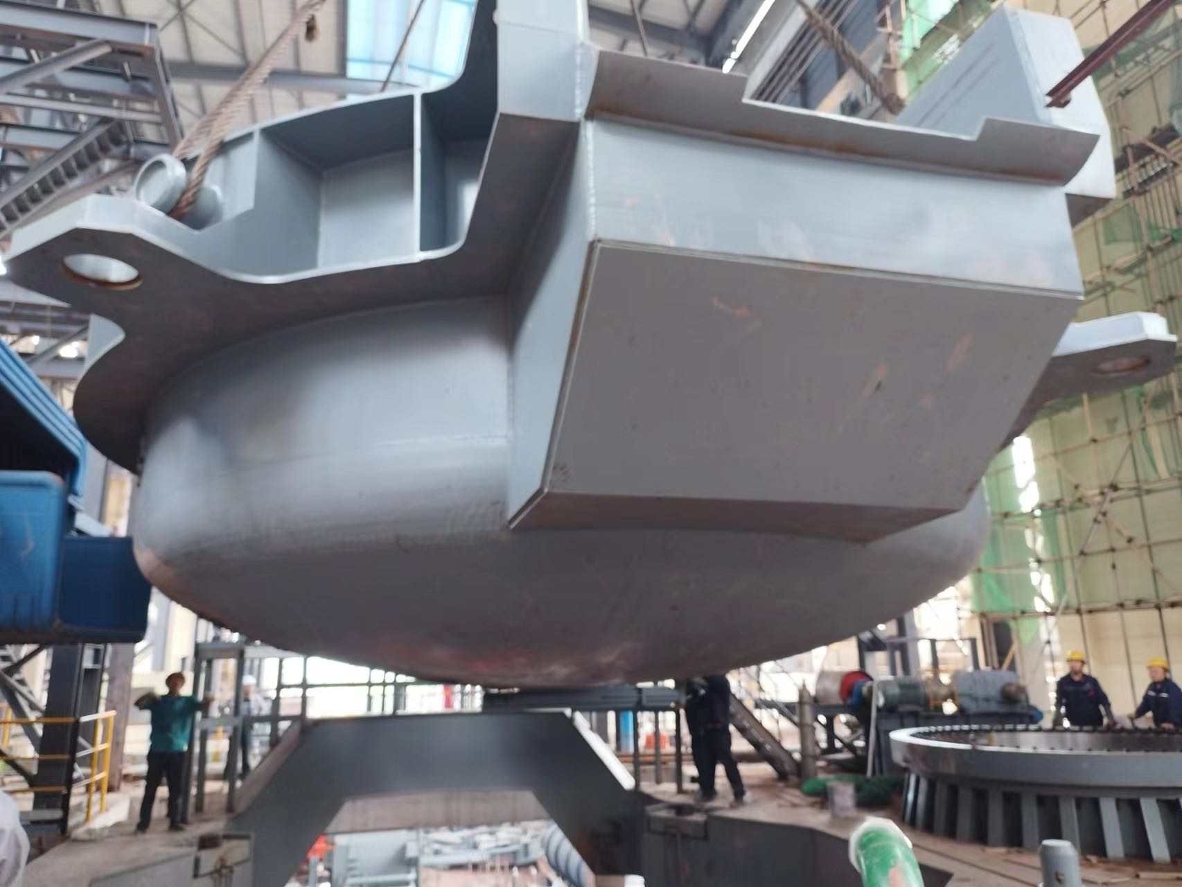 EAF upper & water-cooled lower shell factory- CHNZBTECH